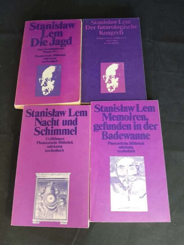 Stanislaw Lem Buchpaket (4 x Phantastische Bibliothek Suhrkamp ...